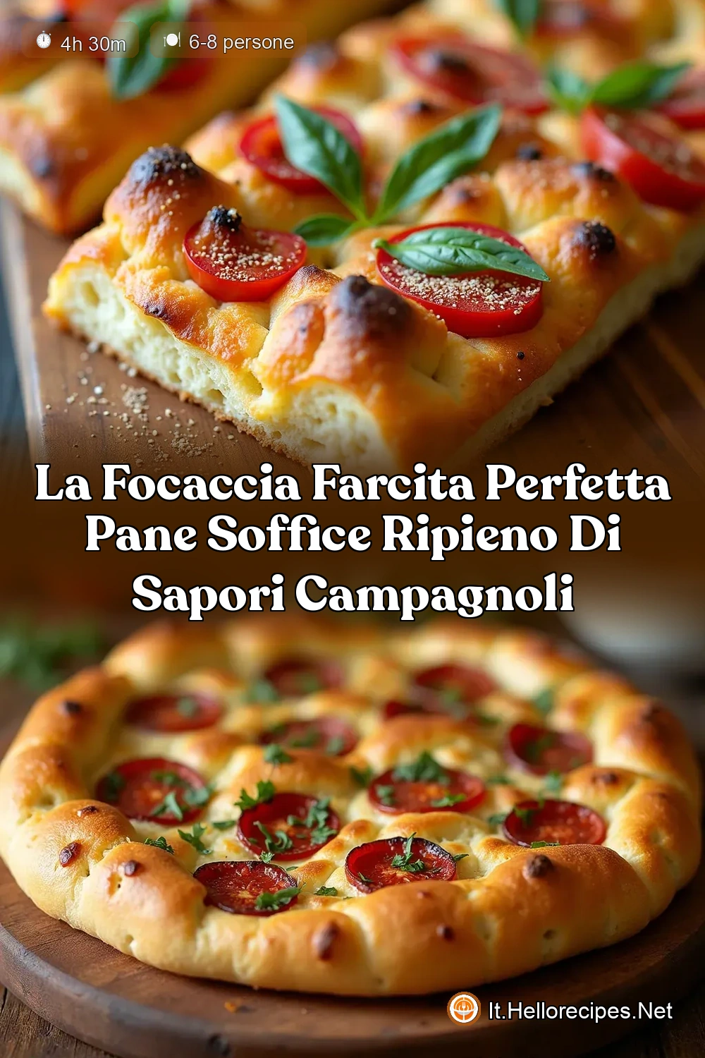 Ricetta Focaccia Farcita Soffice e Ricca come Vuoi Tu