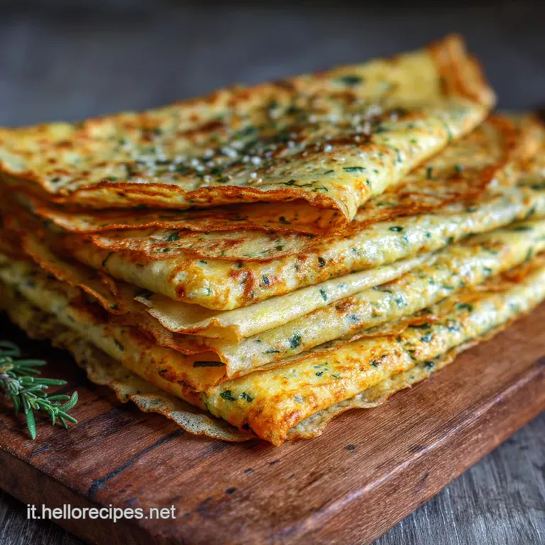 Ricetta Crespelle Salate: Make-Ahead, Silky Texture